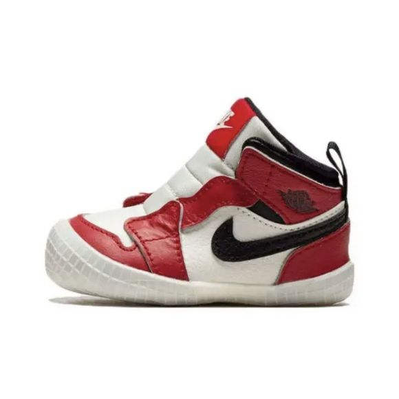 Shoes | Jordan Toddlers 1 Crib Chicago Basketball Sneakers Size 2c ...